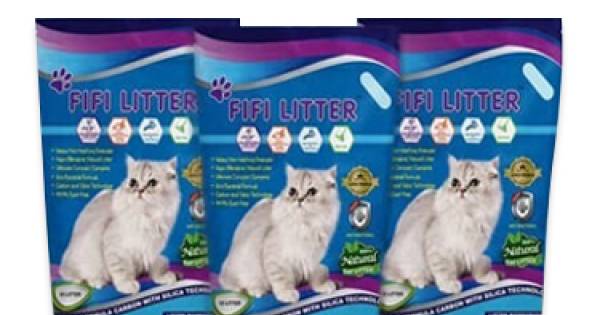 Fifi Litter Blue Bundle Unscented Cat Litter